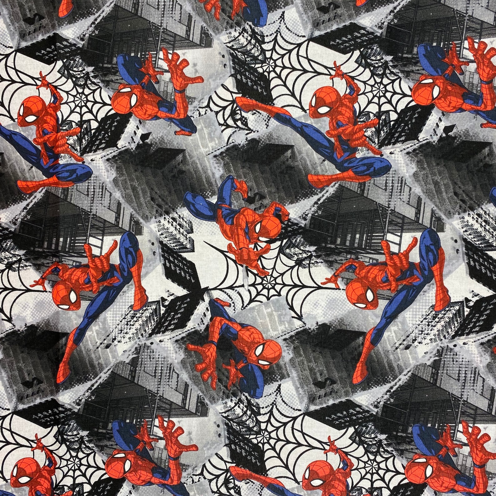Spider Man Fabric Collection - Etsy