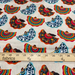 Latino Cotton Fabric. Hispanic Heritage Fabric. Spanish Fabric 100% ...