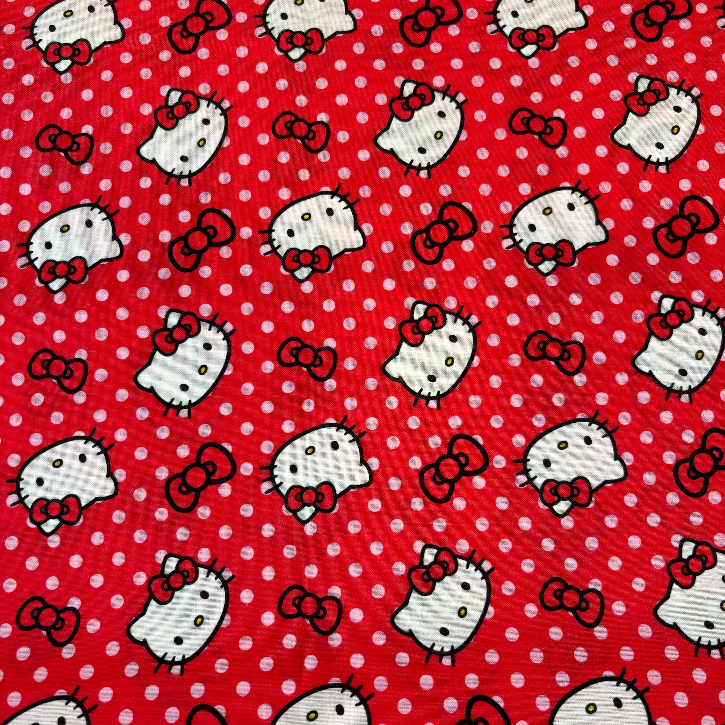 Hello Kitty Fabric Collection 100 % Cotton - Etsy