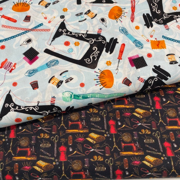 Sewing Theme Fabric - Etsy