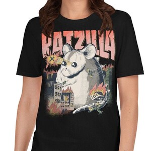 Funny Cool RATZILLA CUTE VERSION Unisex Shirt Gift for Rat Holders Rats ...