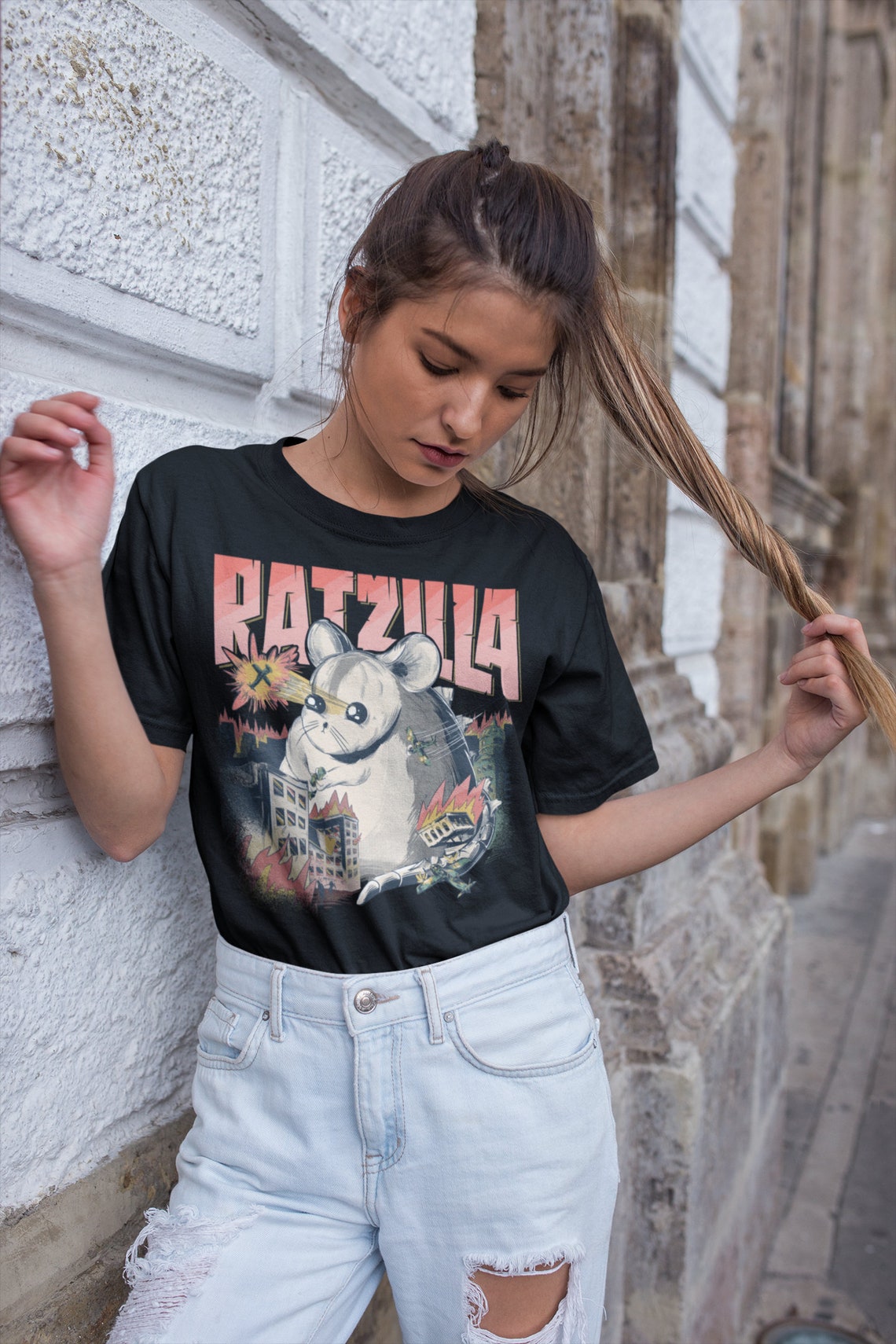 Funny Cool RATZILLA CUTE VERSION Unisex Shirt Gift for - Etsy