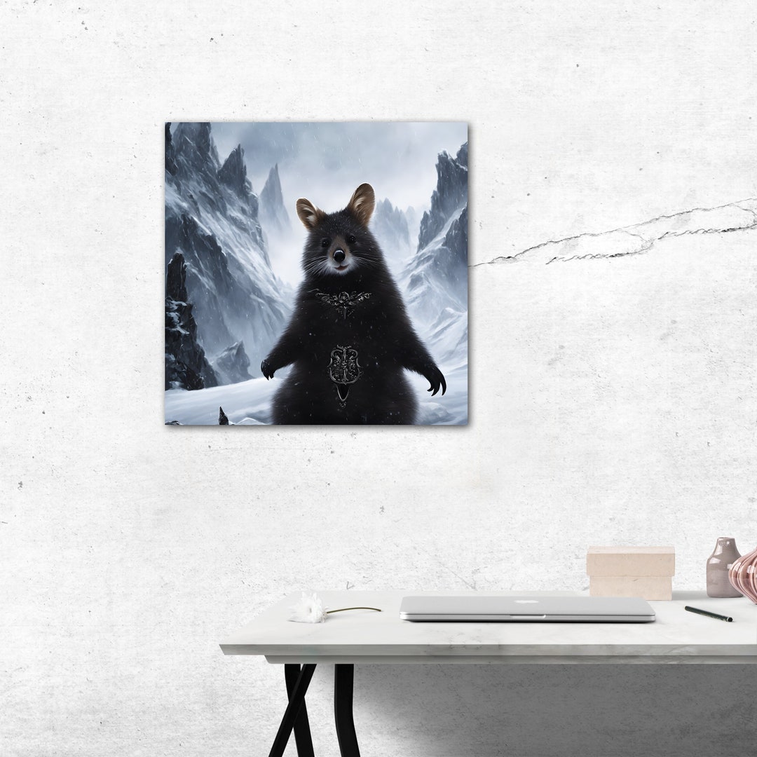 Vampire Quokka Poster Funny Quokka Sayings Quokka Gift Quokka Print ...