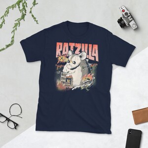 Funny Cool RATZILLA CUTE VERSION Unisex Shirt Gift for Rat Holders Rats ...