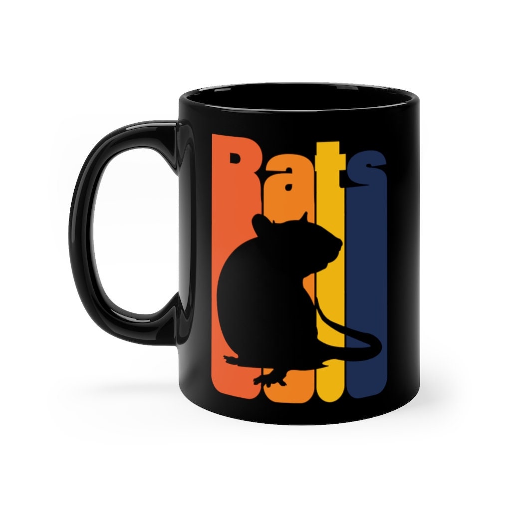 Funny Rat Saying Black Mug gift for a Holder of Fancy Rats - Etsy UK