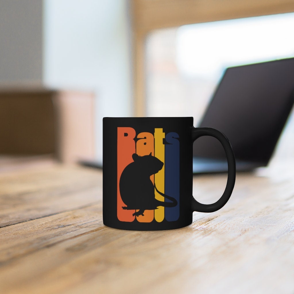 Funny Rat Saying Black Mug gift for a Holder of Fancy Rats - Etsy UK