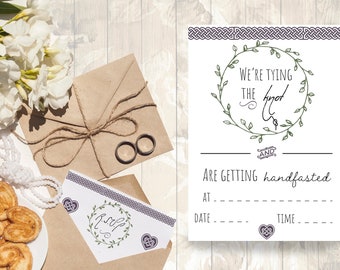 Pagan Wedding Invitation - Etsy