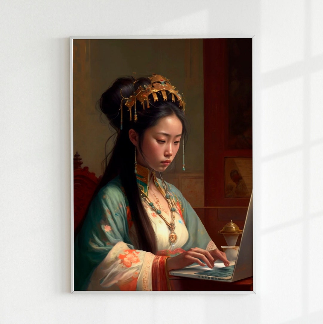 The Businesswoman | Altered Art Portrait, Eclectic Wall Art, Whimsical ...