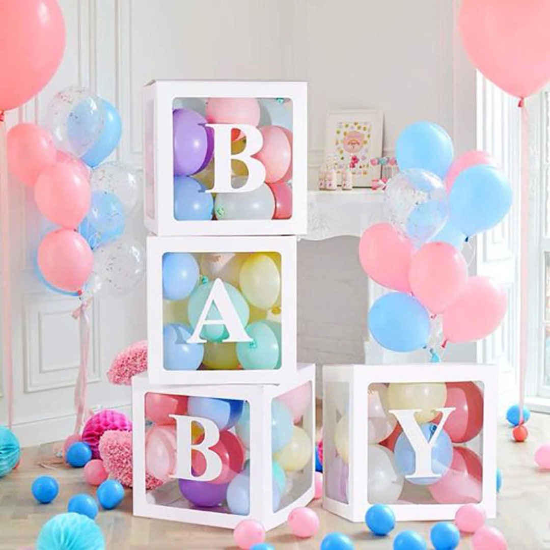 Balloon Letter Boxes - Etsy