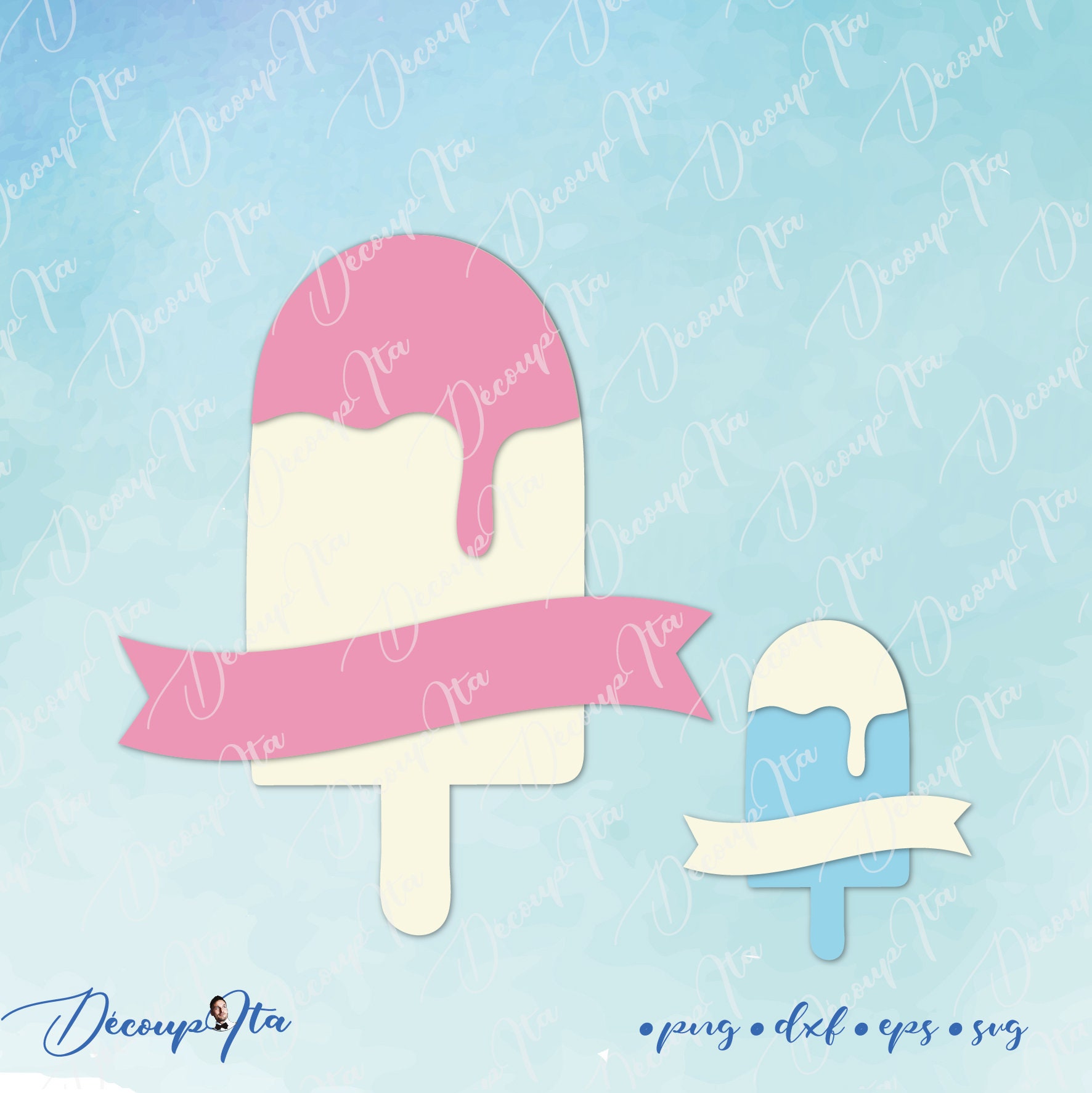 Helado SVG cortado, helado Clipart, archivo silueta, archivos para ...