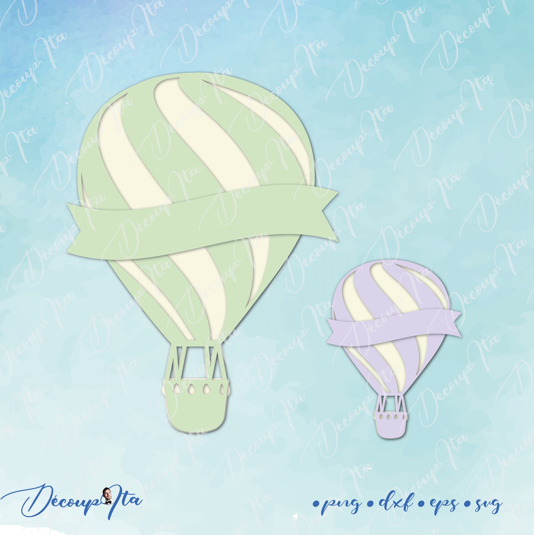 Hot Air Balloon SVG, Cut File, Hot Air Balloon Clipart Cut Files ...