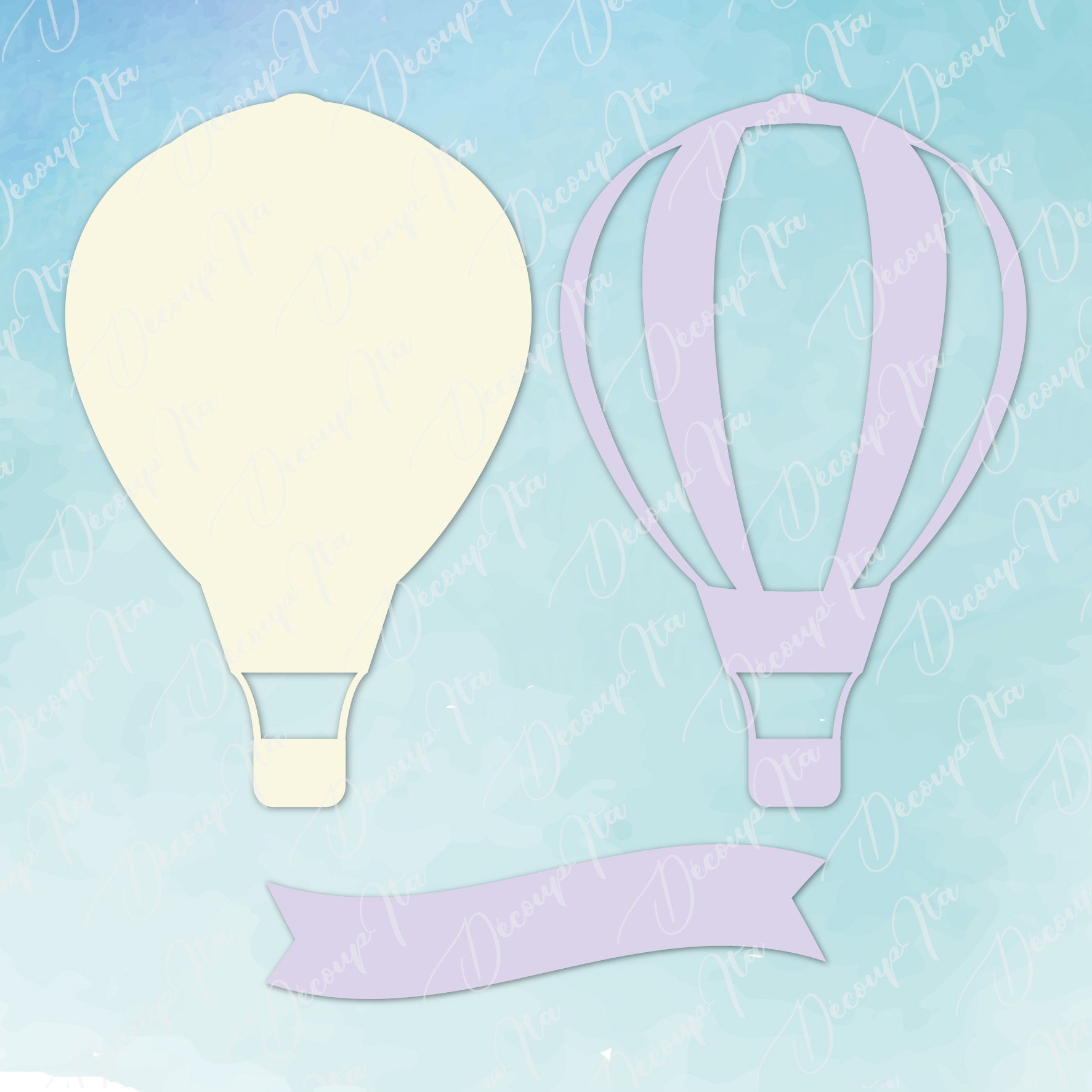 Hot Air Balloon SVG, Cut File, Hot Air Balloon Clipart Cut Files ...