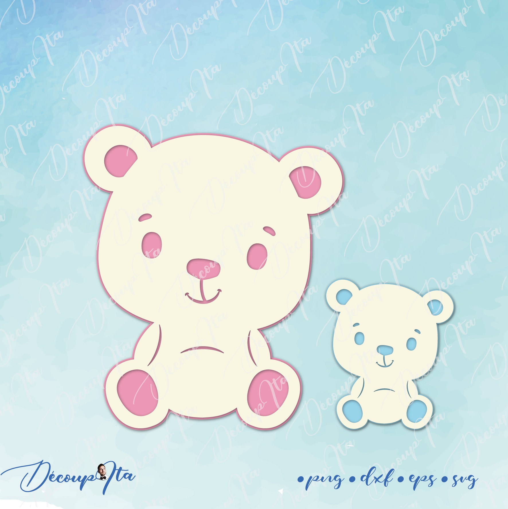 Oso SVG cut, oso SVG, Clipart oso cut file Silhouette, file per Cricut ...