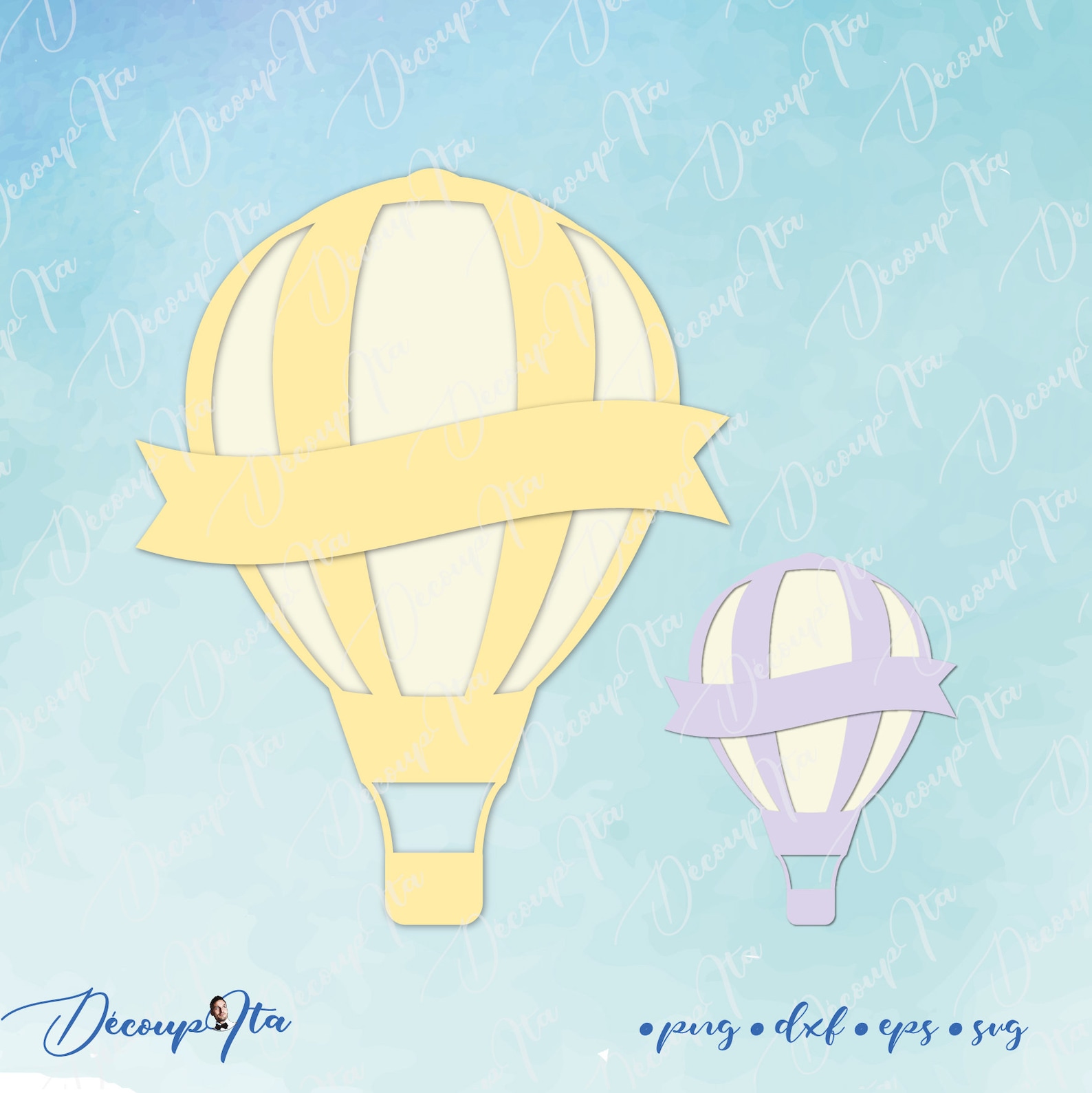 Hot Air Balloon SVG, Cut File, Hot Air Balloon Clipart Cut Files ...