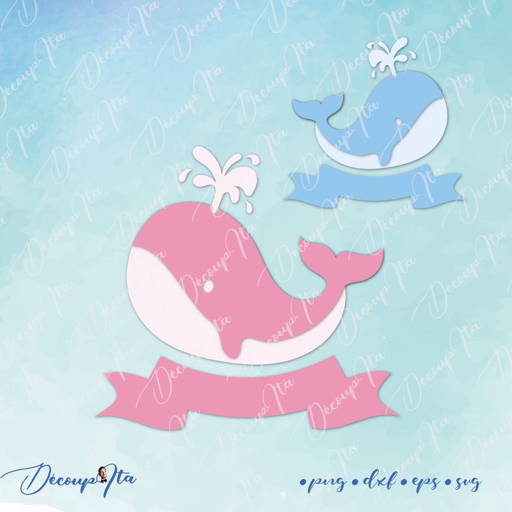 Whale SVG Cut Whale SVG Clipart Whale Cut File Silhouette - Etsy