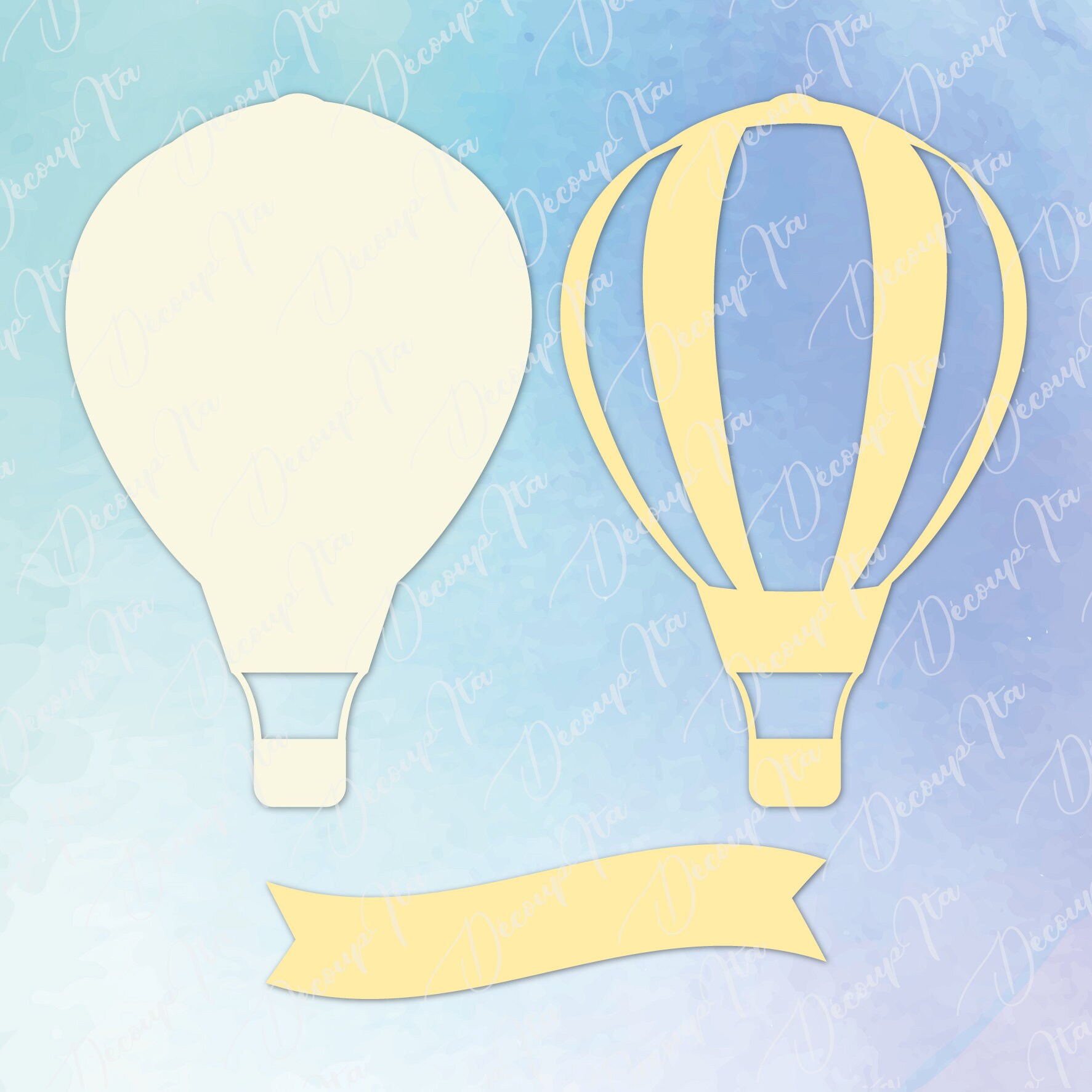 Hot Air Balloon SVG, Cut File, Hot Air Balloon Clipart Cut Files ...