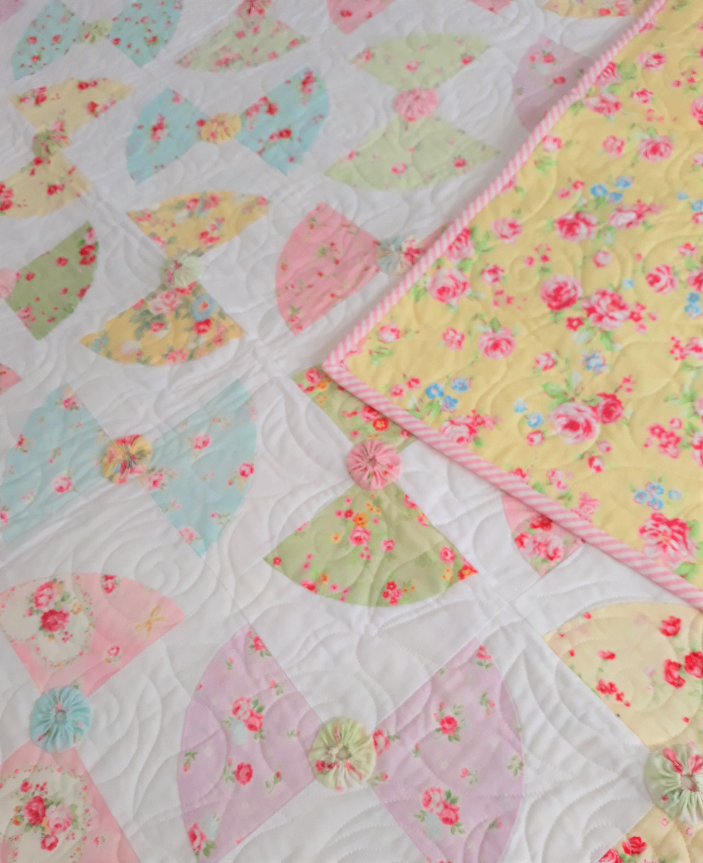 Sweet Bows Quilt PDF Sewing Pattern - Etsy