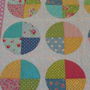Spots-on-spots Quilt PDF Sewing Pattern - Etsy