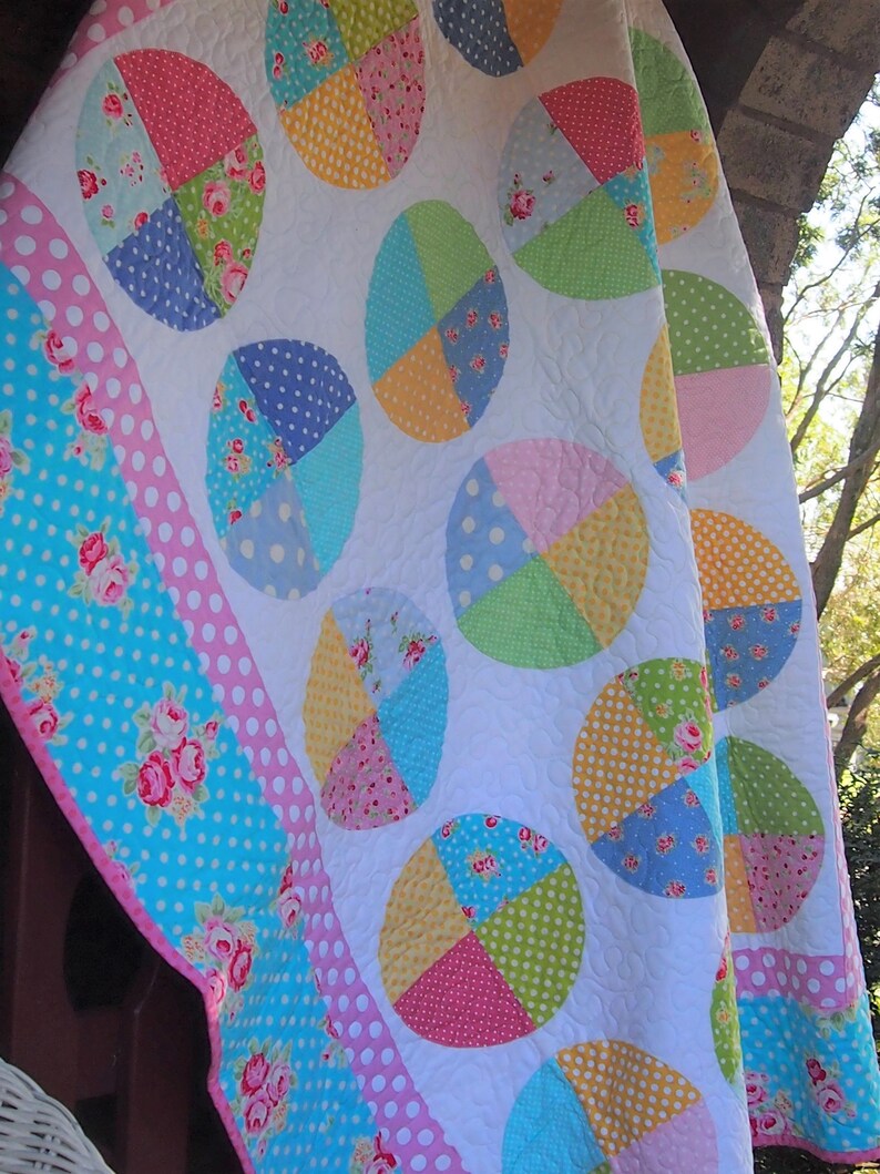 Spots-on-spots Quilt PDF Sewing Pattern - Etsy