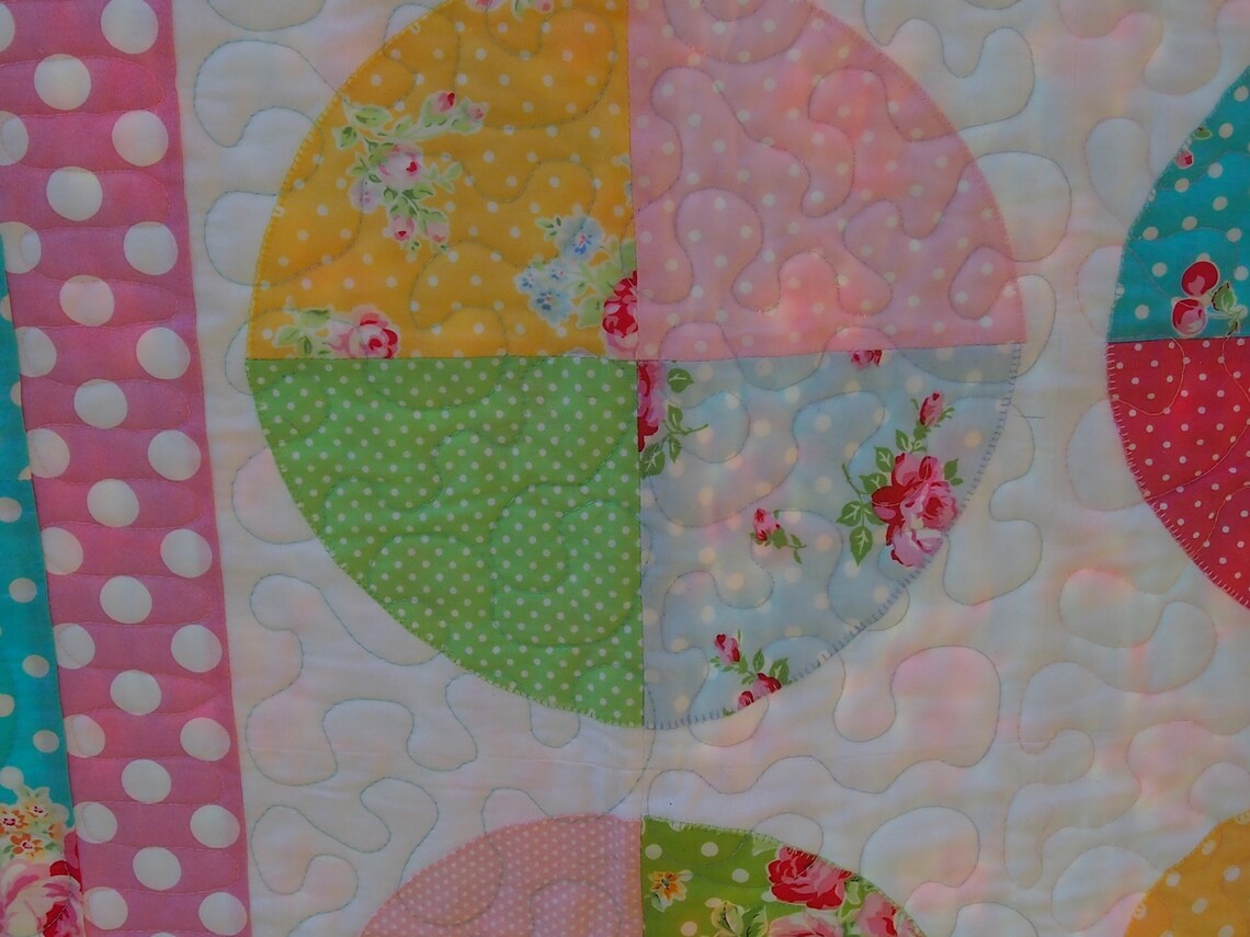 Spots-on-spots Quilt PDF Sewing Pattern - Etsy