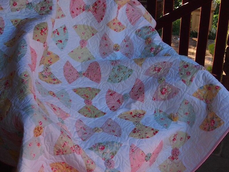 Sweet Bows Quilt PDF Sewing Pattern | Etsy