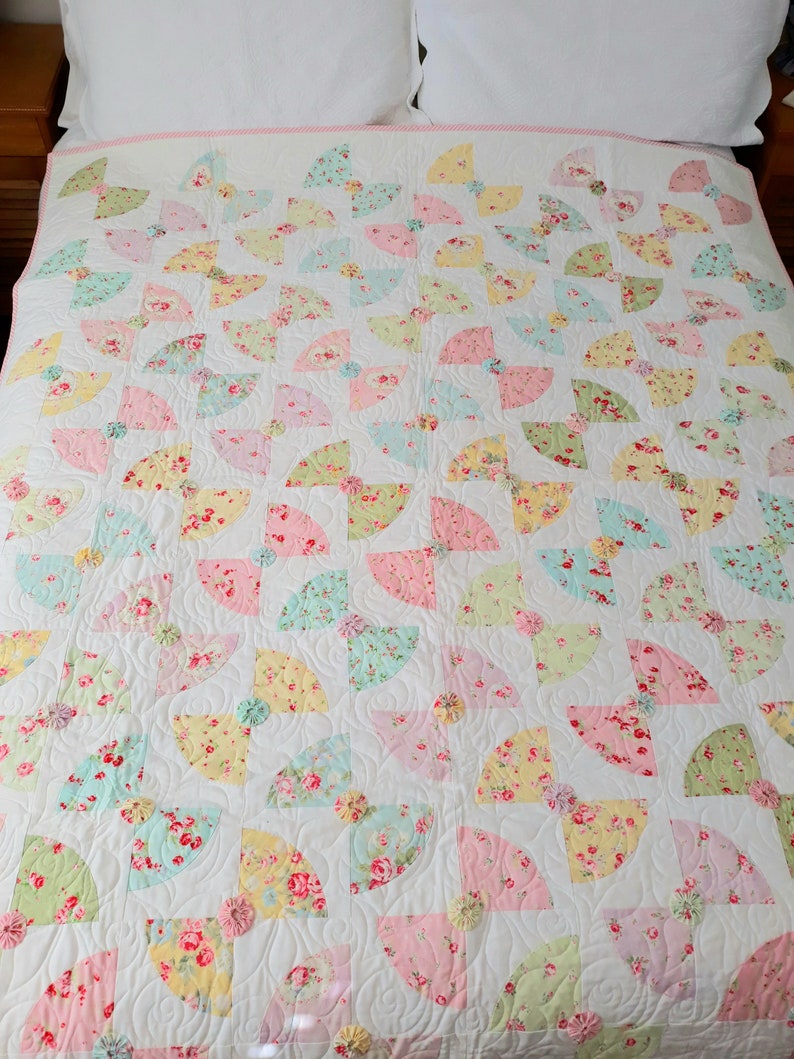 Sweet Bows Quilt PDF Sewing Pattern - Etsy