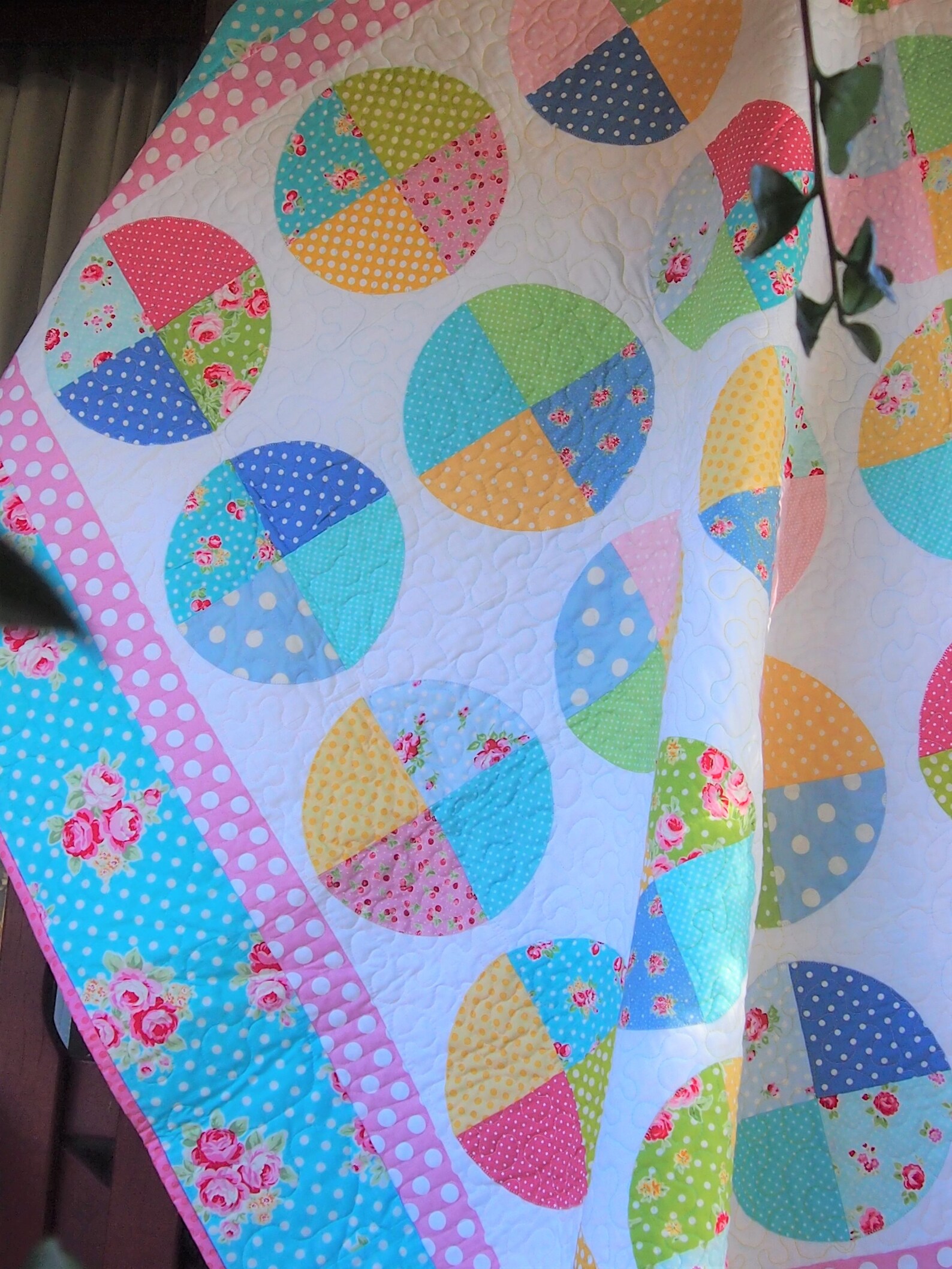 Spots-on-spots Quilt PDF Sewing Pattern - Etsy