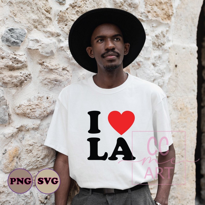 I Love LA Svg PNG I Love Los Angeles Svg LA Svg City Svg - Etsy