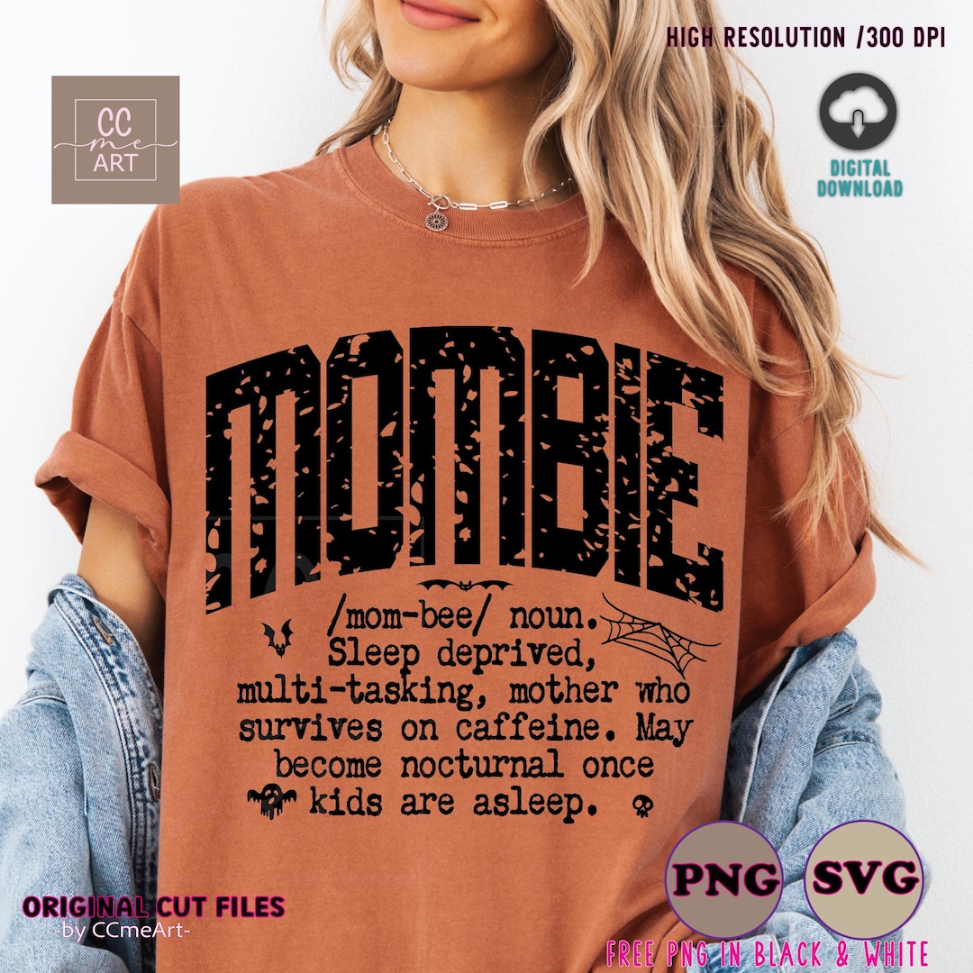 Mombie Svg Png, Funny Mom Halloween Svg, Monster Svg, Spooky Mama Svg ...