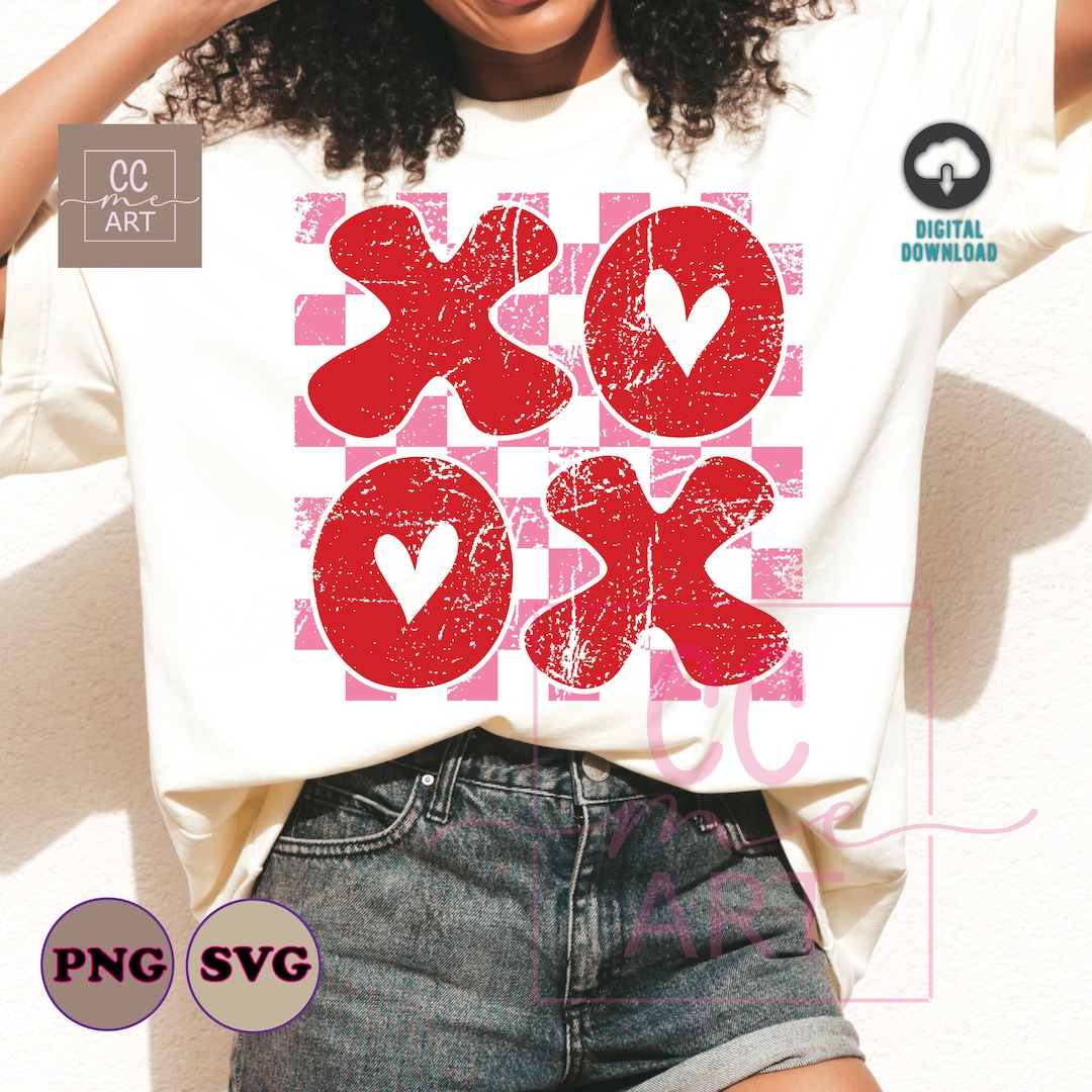 Xoxo SVG Xoxo PNG Valentine's Day Svg Love Png Love Vibes Svg ...