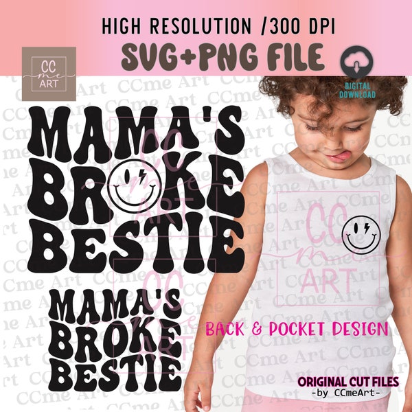 Mama Broke Svg - Etsy