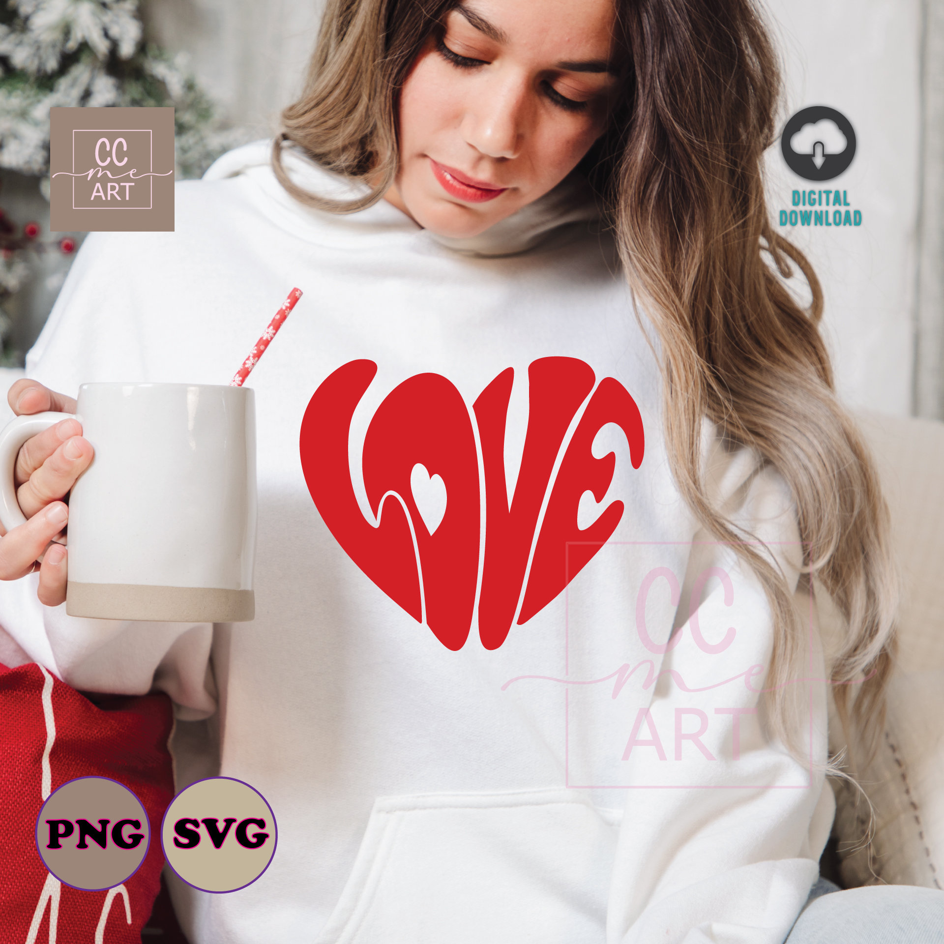 Retro Love Heart SVG Retro Love Heart PNG Retro Heart - Etsy