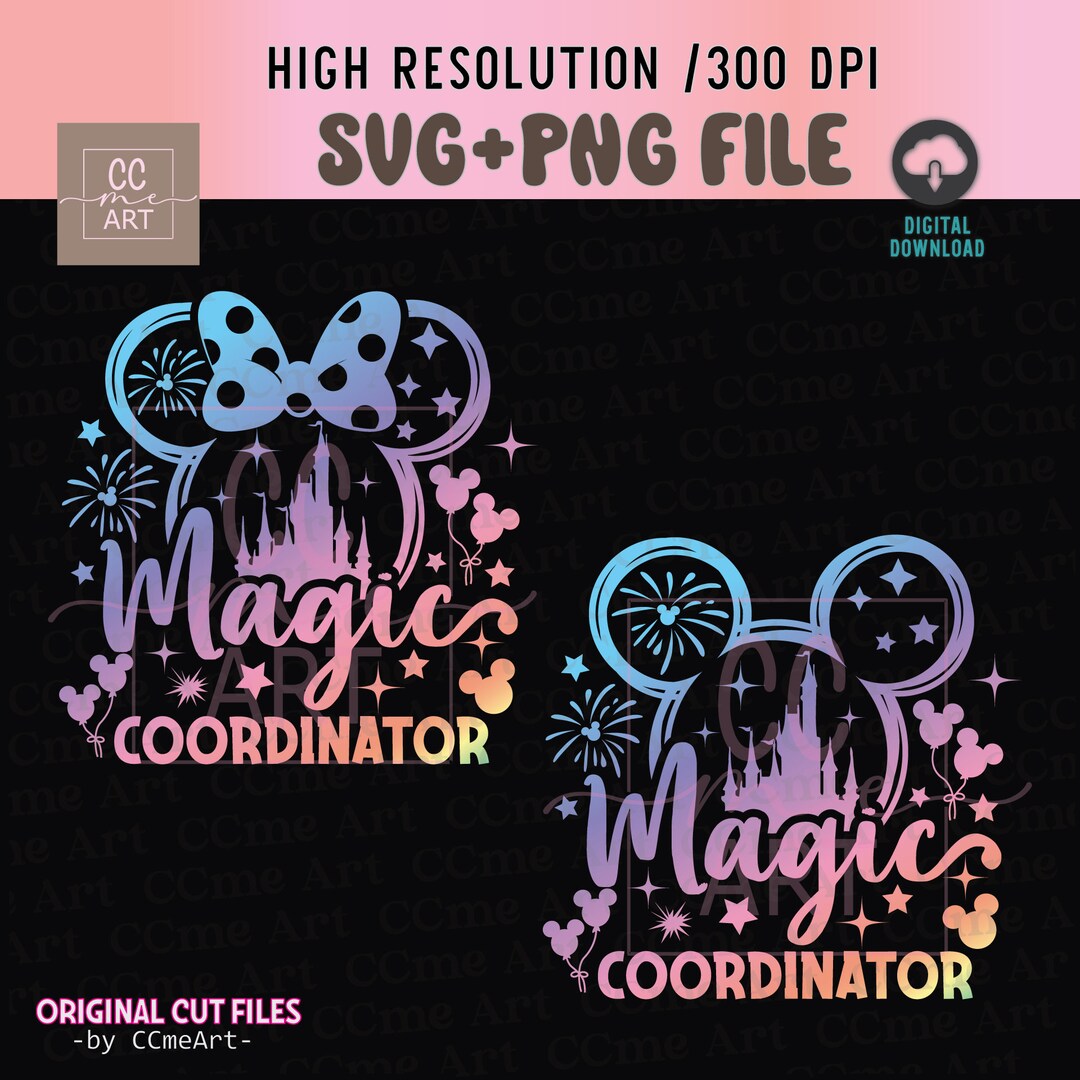 Magic Coordinator SVG: Family Trip 2025, Vacation Cut File (digital ...