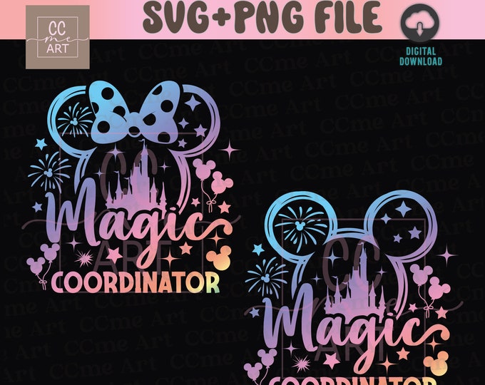 Magic Coordinator Svg, Family Trip Svg, Trip Shirt Svg, Birthday ...