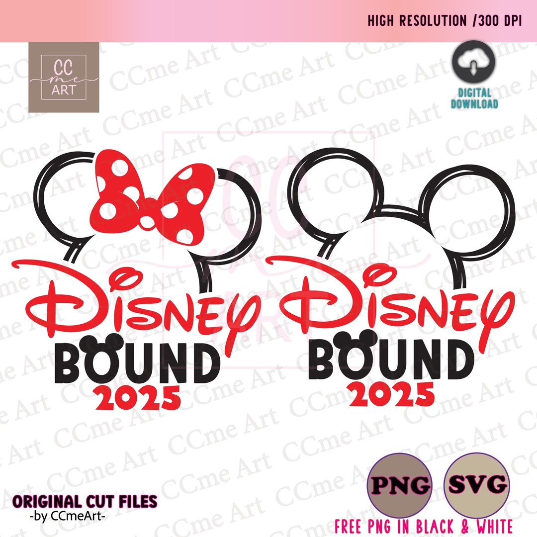 Mouse Bound SVG, Family Svg, Trip Svg, Png, Clipart, Cut Files, Bundle ...