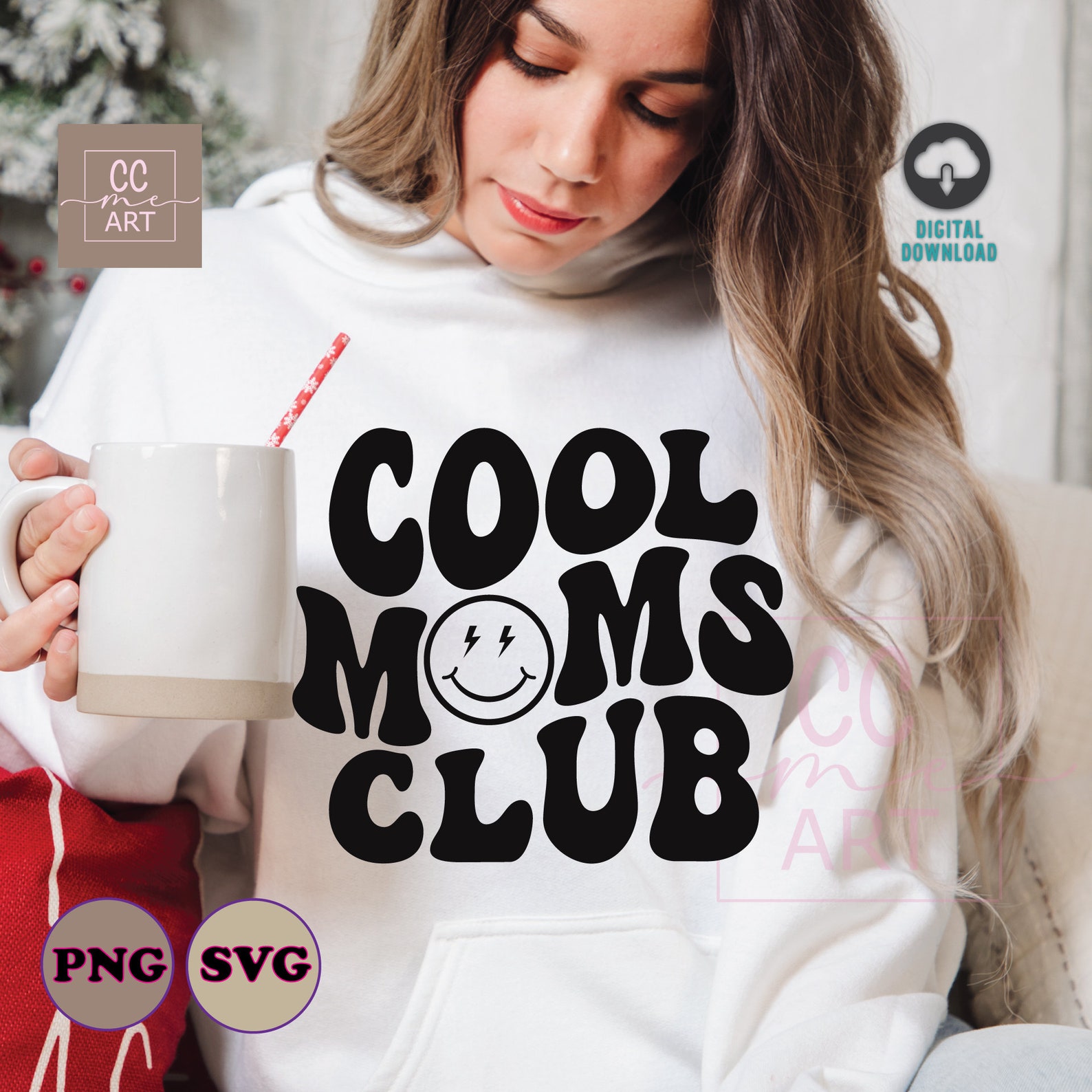 Cool Moms Club SVG PNG Mom Life Svg Mom Svg Mama Svg - Etsy