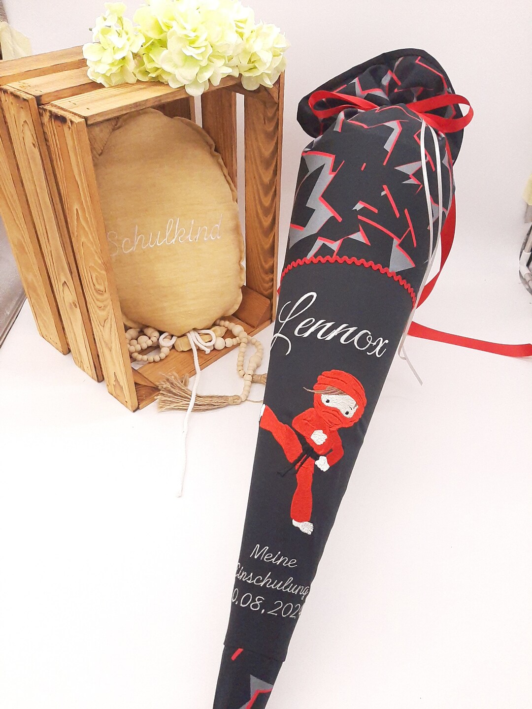 Ninja School Cone, Matching the Step by Step "ninja Yuma" Set, Made of ...