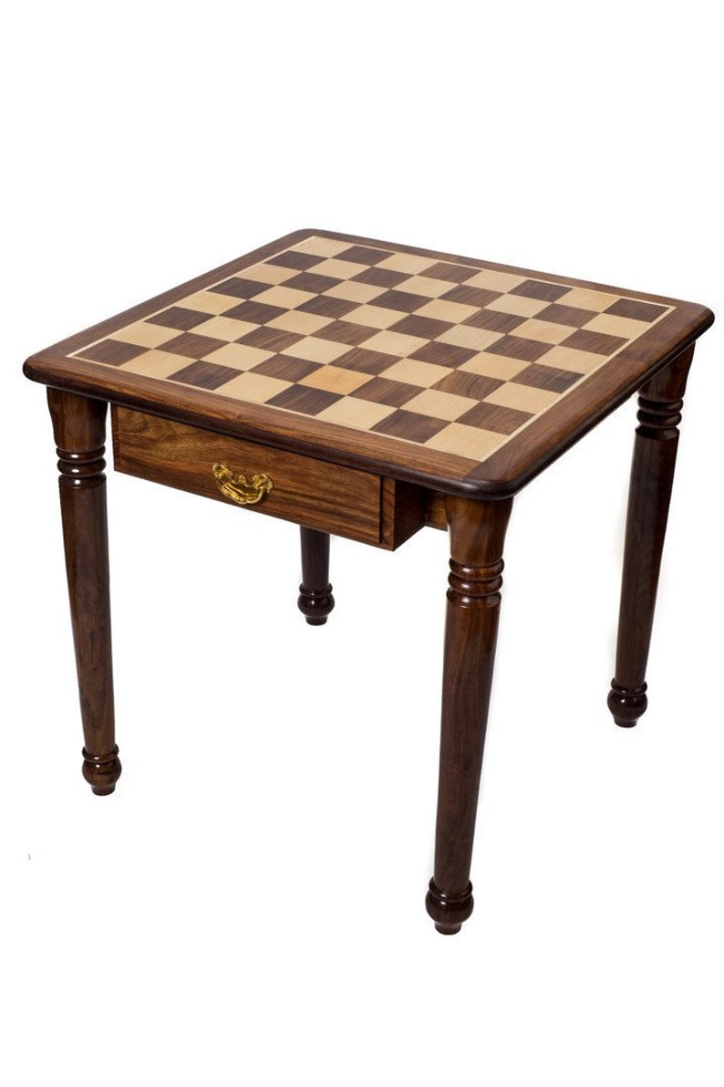 WOODEN CHESS TABLE 21 - Etsy