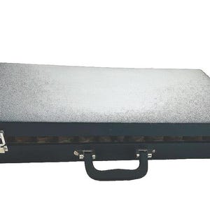 Leatherette Chess Pieces Briefcase With Slots for 3.75" to 4.1" Chess ...