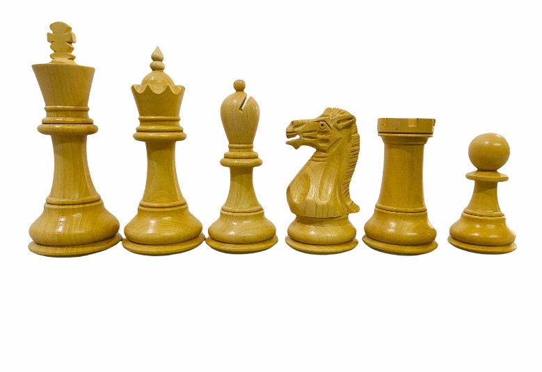 Legend Staunton 4 Double Weighted Chess Pieces in - Etsy