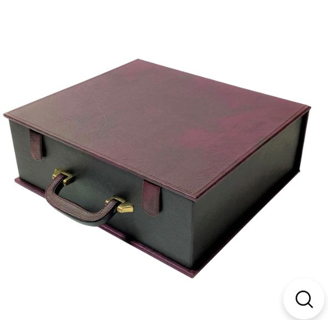 Luxury Twin Tier Leatherette Presentation Case for 4.25" to 5" King ...