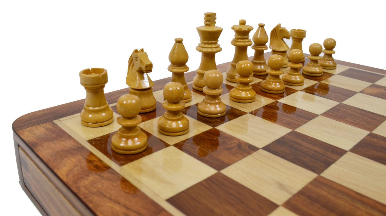 16x16 Magnetic Drawer Chess Set Large Size - Etsy