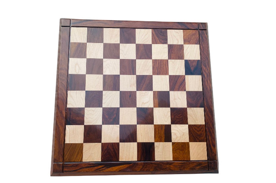 Luxury Taper Sheesham Wood Chess Board 21 - Etsy