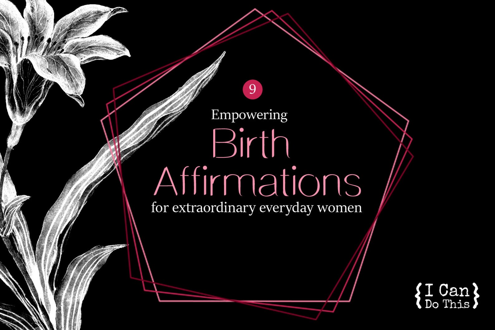 9 Printable Birth Affirmation Cards for Positive Labour & Childbirth ...
