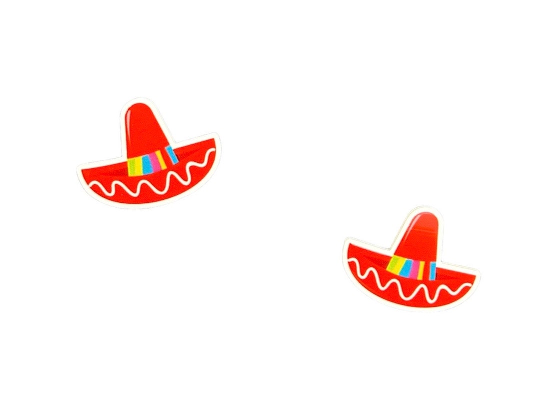 Cinco De Mayo Sombrero Resin, Mexican Sombrero Resin Flatback, Bow ...