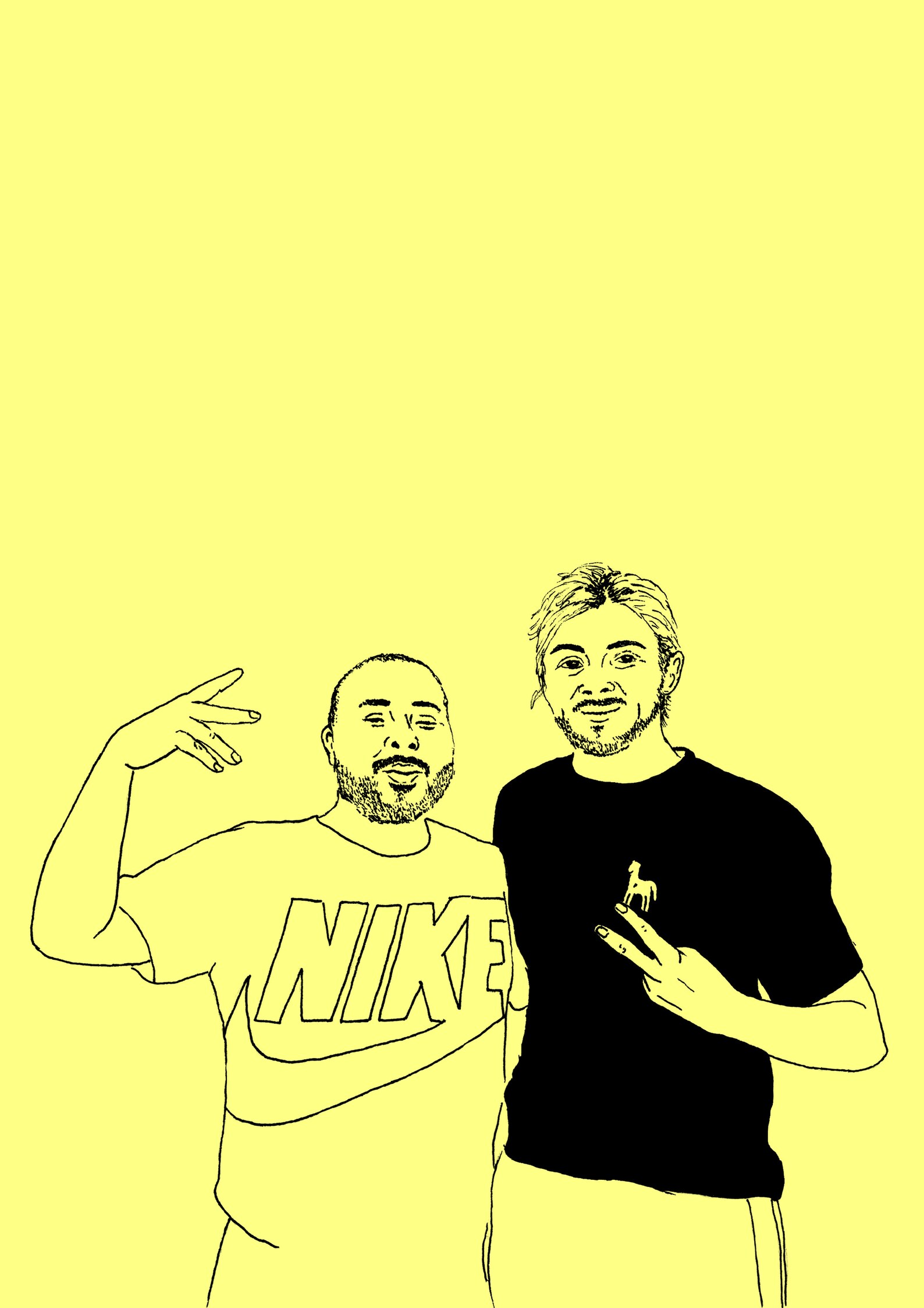 Custom Pair Digital Line Drawing Portrait - Etsy