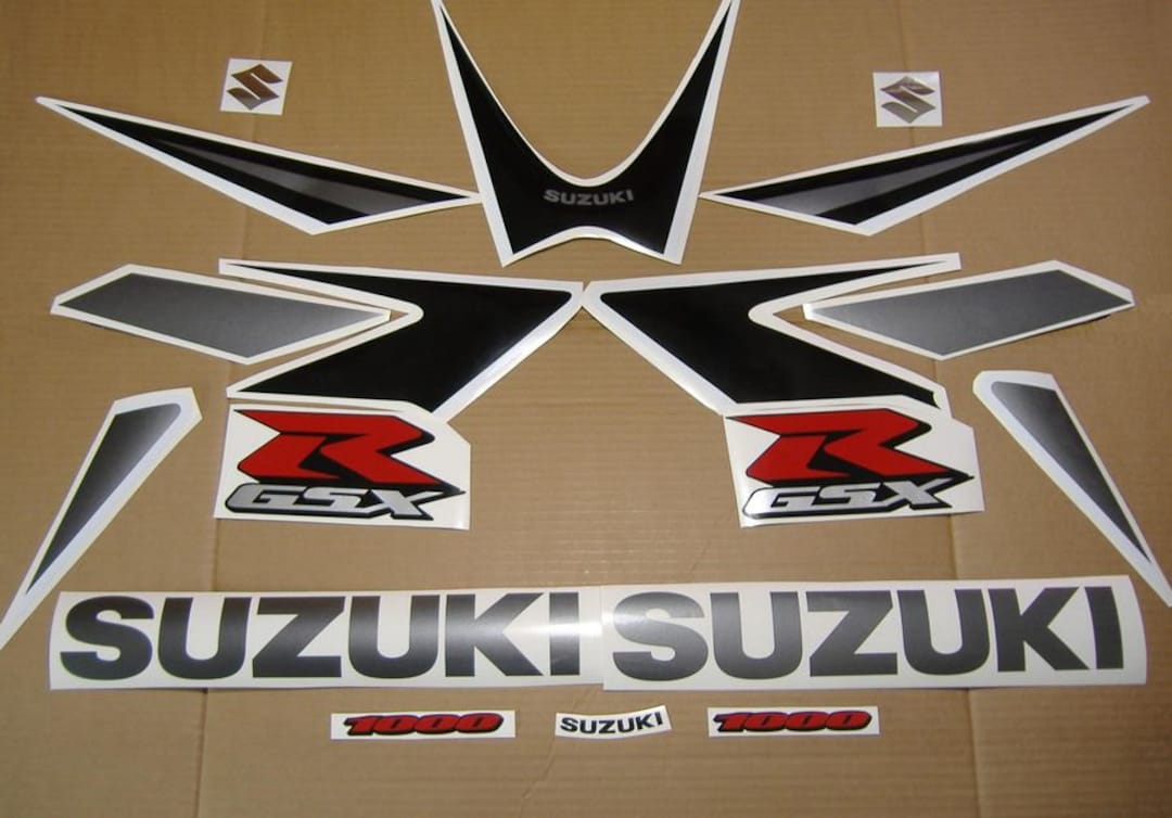 Suzuki GSX-R 1000 2006 Full Aftermarket Decals Kit Complete Replacement ...