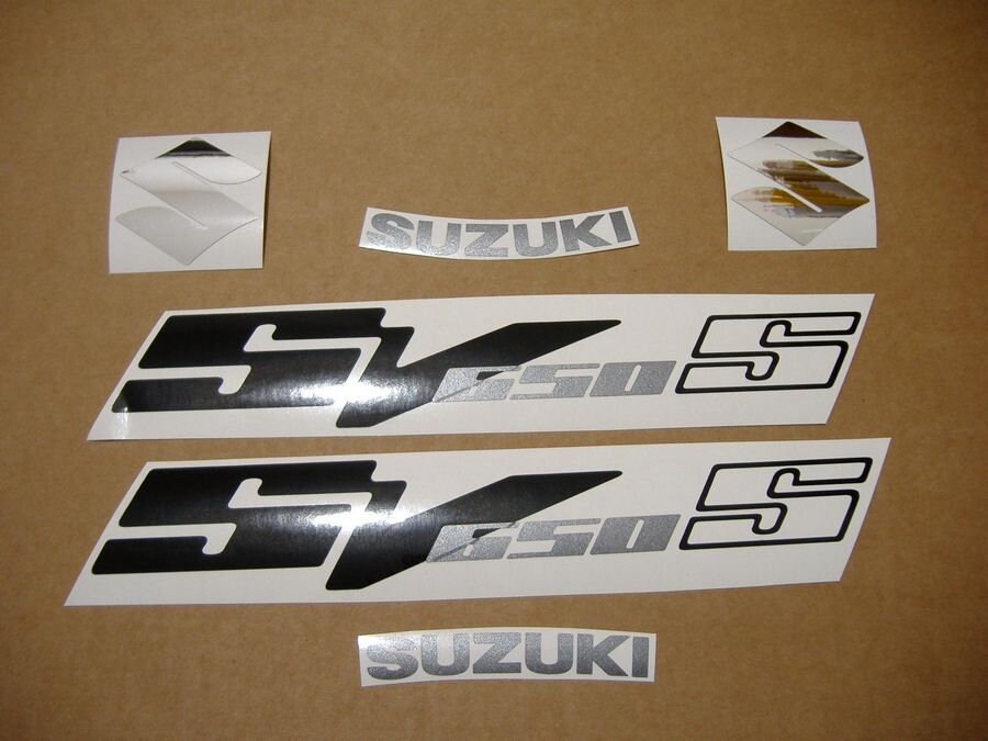 Suzuki SV 650 S complete decals sticker kit graphics set | Etsy