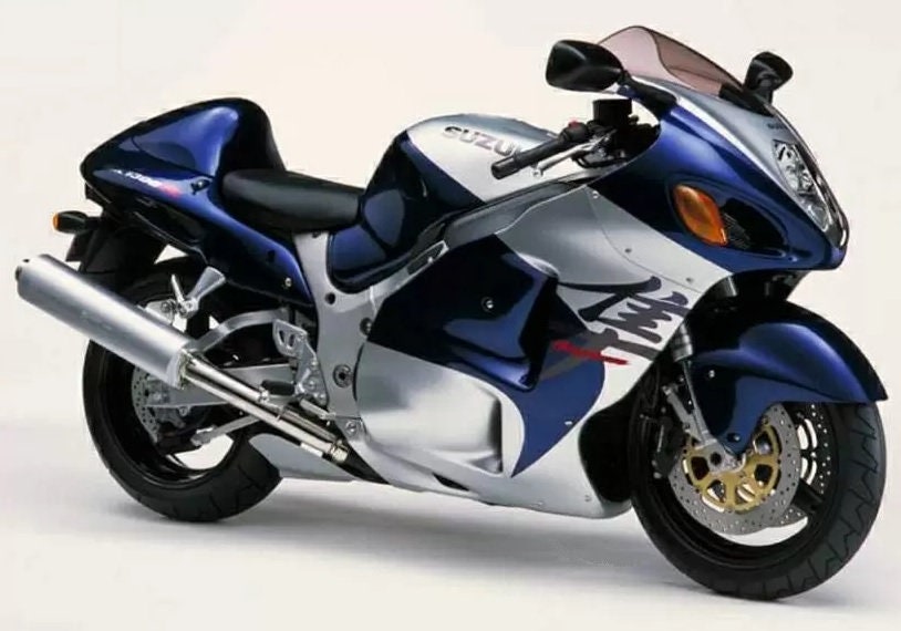 Suzuki Hayabusa 1999-2000 First Edition Model Replacement Decals ...
