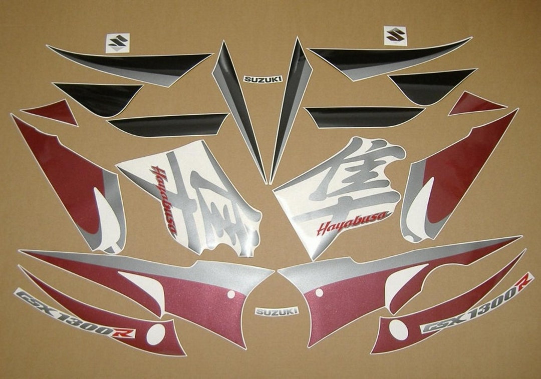 Suzuki GSX 1300R Hayabusa 2006 Busa Replacement Decals Replica Stickers ...